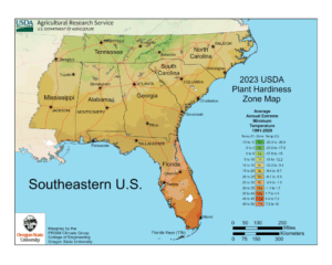 How To Find Your USDA Plant Hardiness Zones For Florida ⋆ Roots and Maps